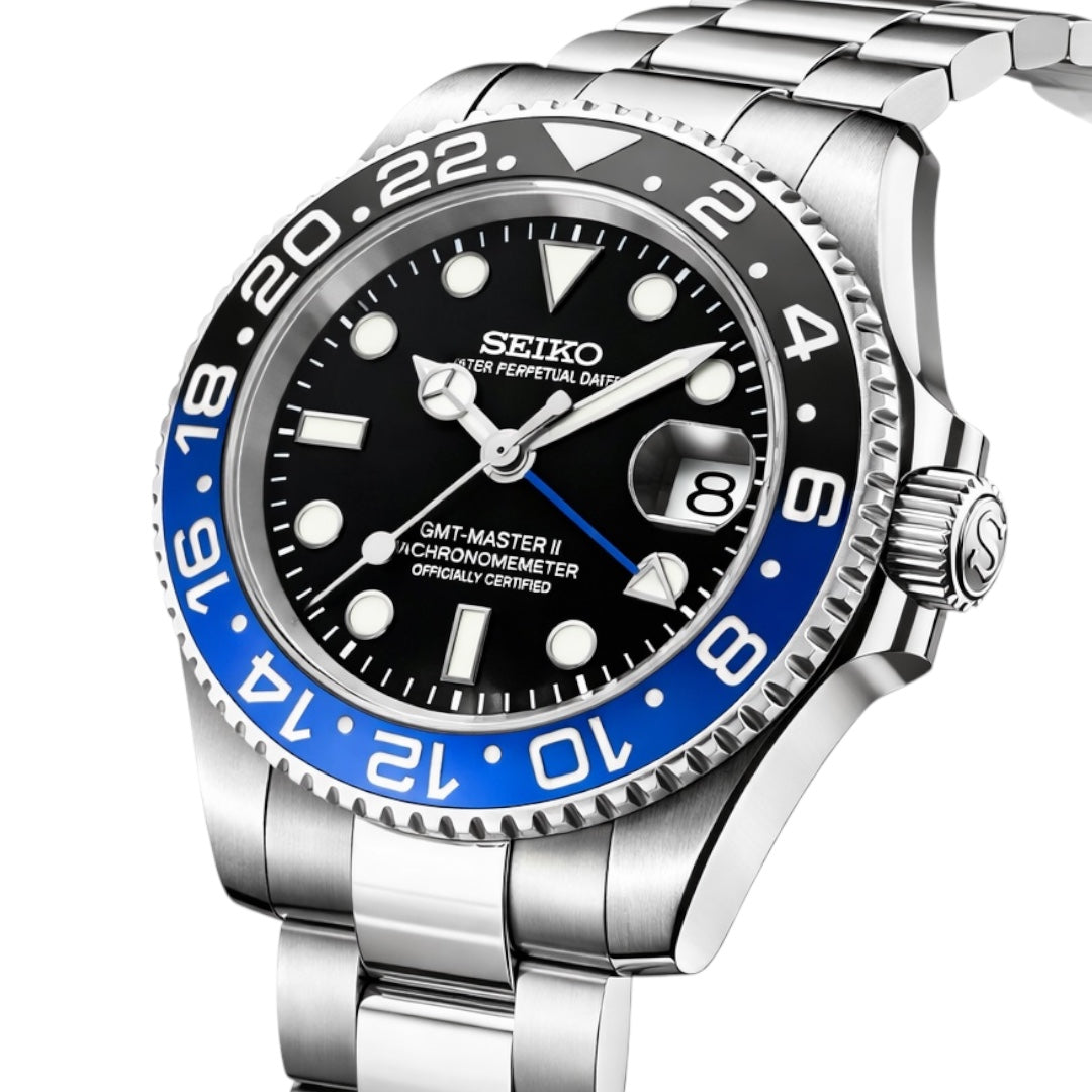 Seiko Mod GMT-Master – Premium GMT Mods | Elegance Watches – Elegance ...